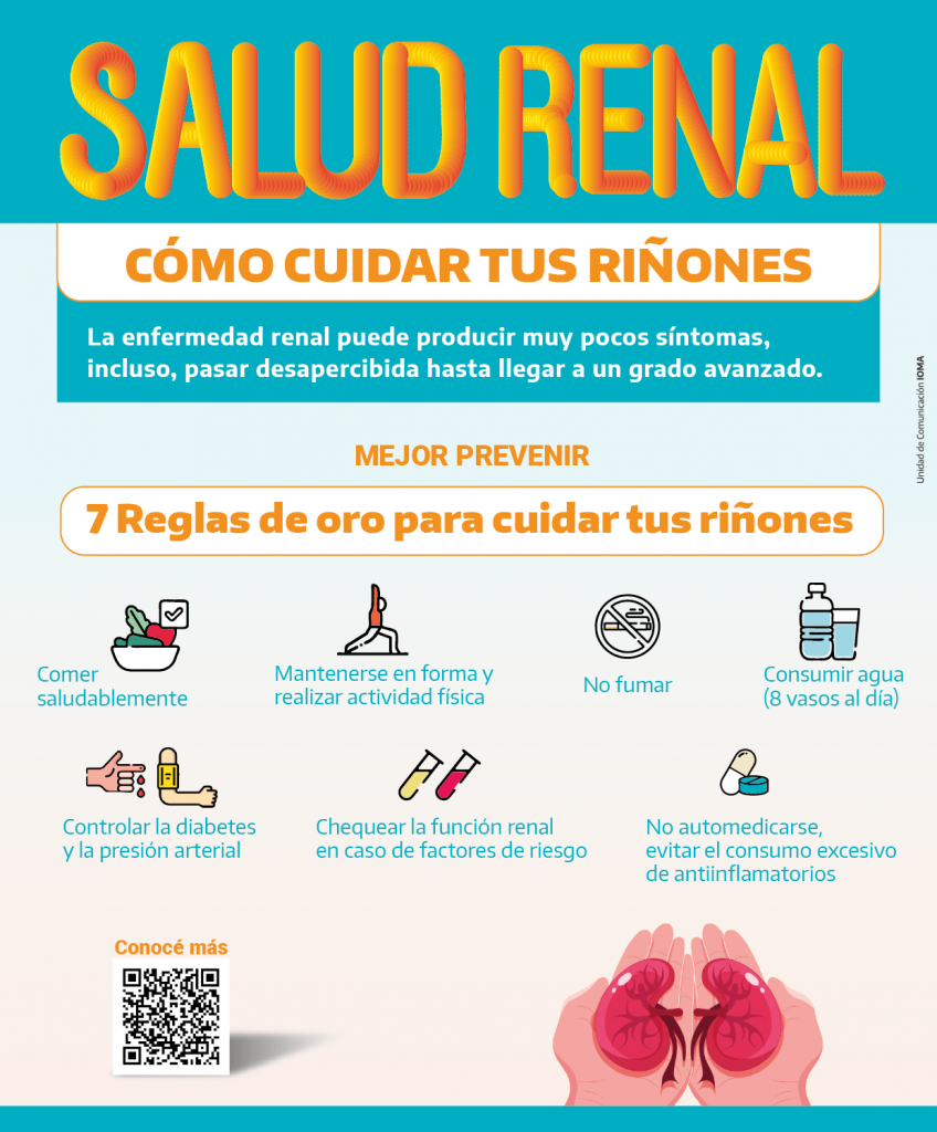 Participamos de la Semana de la Salud Renal – Te damos la bienvenida a IOMA