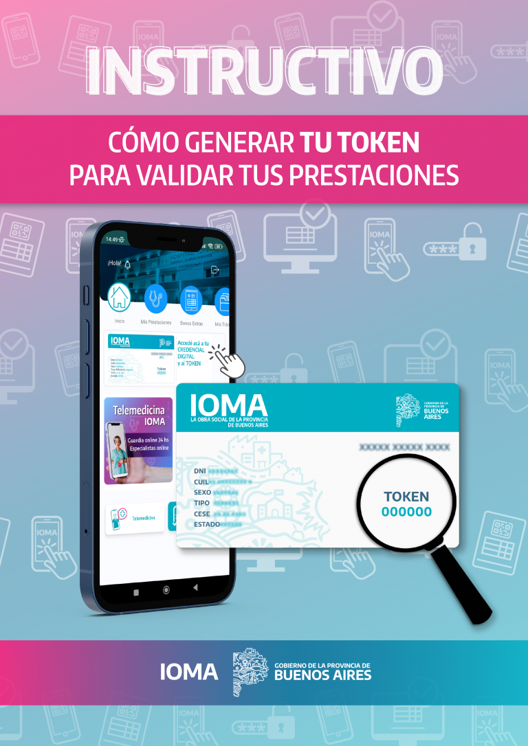 Cómo generar un Token – Te damos la bienvenida a IOMA